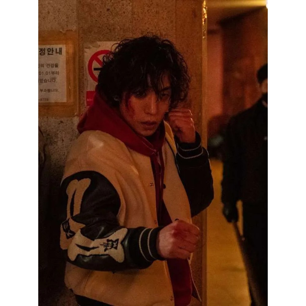 Woo-jin Bloodhounds 2023 Varsity Jacket | Buy Now | AmericaSuits